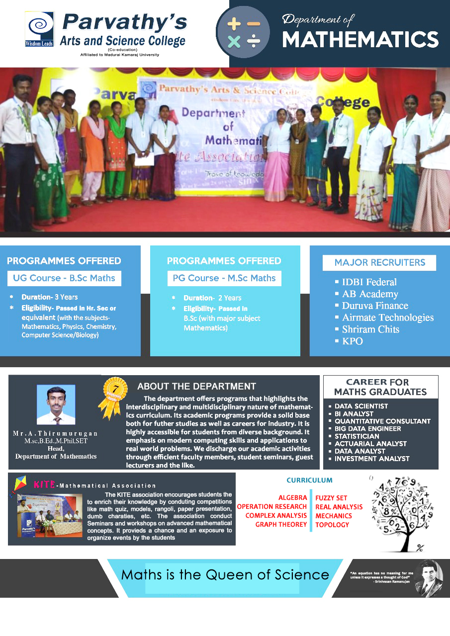 PROSPECTUS – Parvathys Arts college